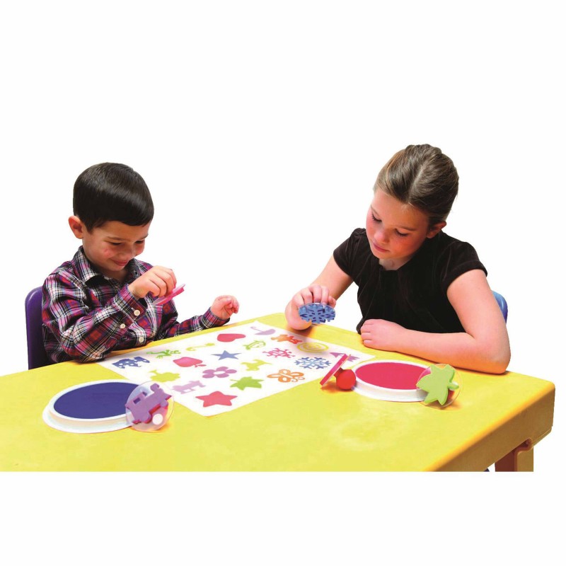 Tampon encreur Jumbo, set de classe